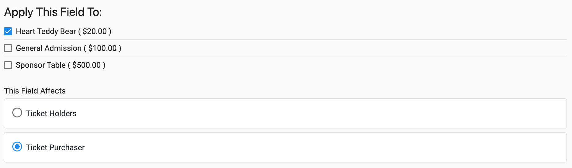 Adding custom checkout fields